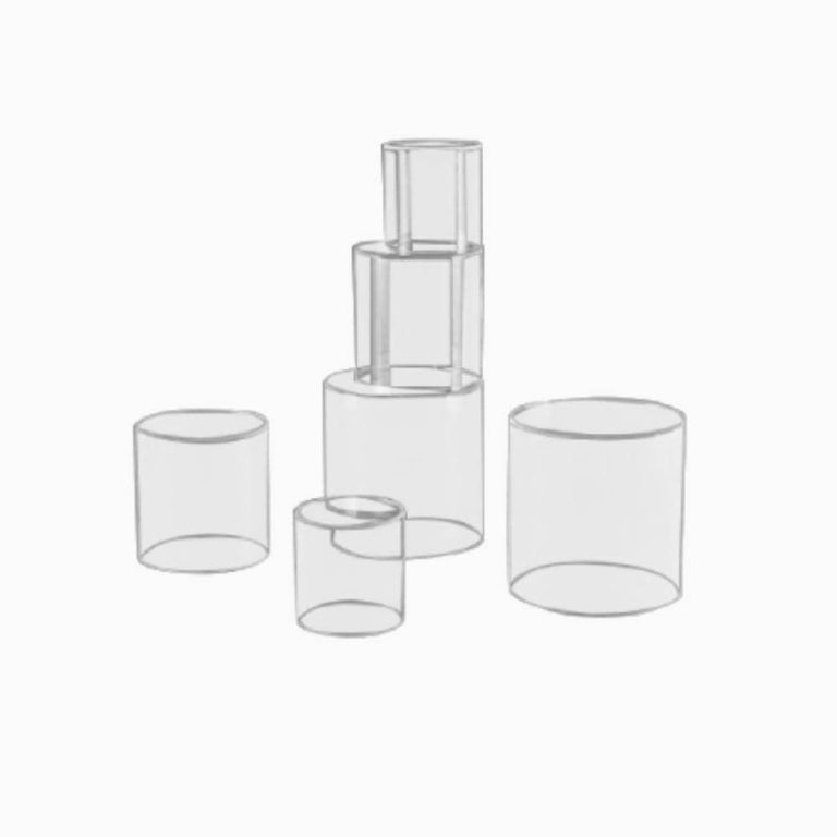 Tube transparent en Plexiglass sur mesure - Fabrication Française