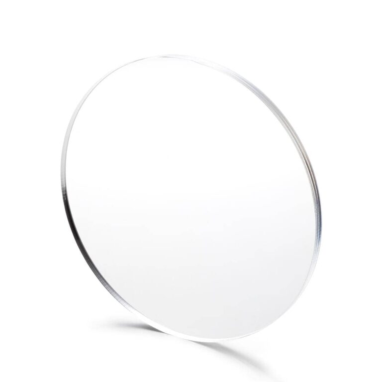 Plexiglass rond transparent 8 mm sur mesure : commandez ici