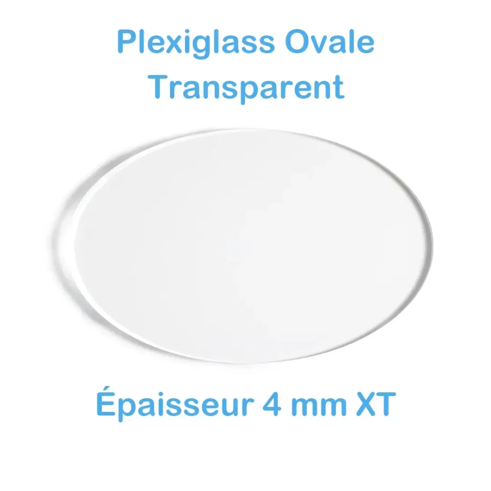 Plexiglass Ovale